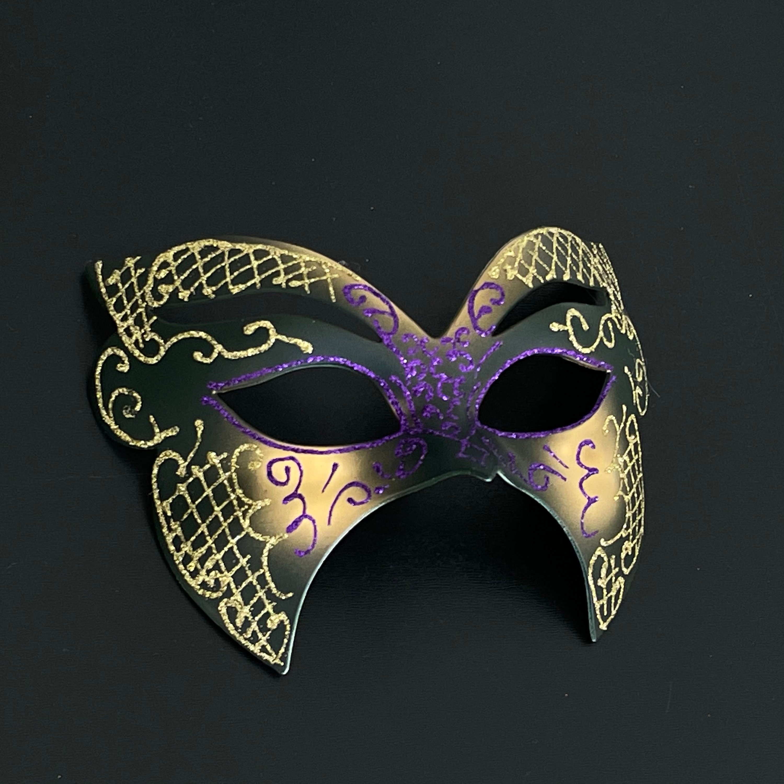 Purple Masquerade Mask Women Masquerade Mask Ball Party - Etsy