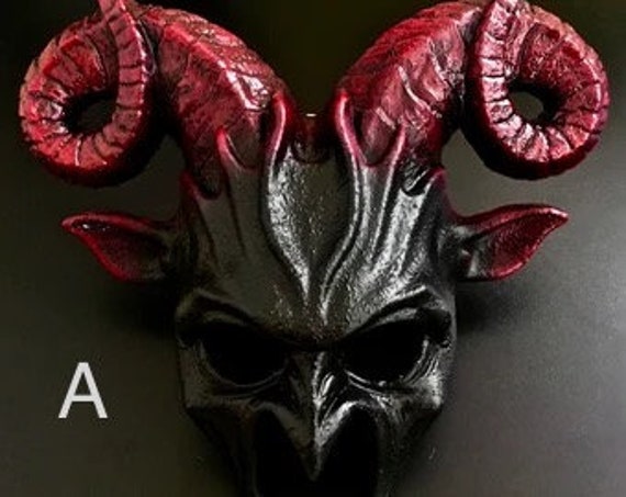 Black And Red Masquerade Masks For Men