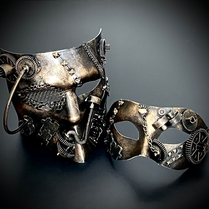 Steampunk Mask - Etsy