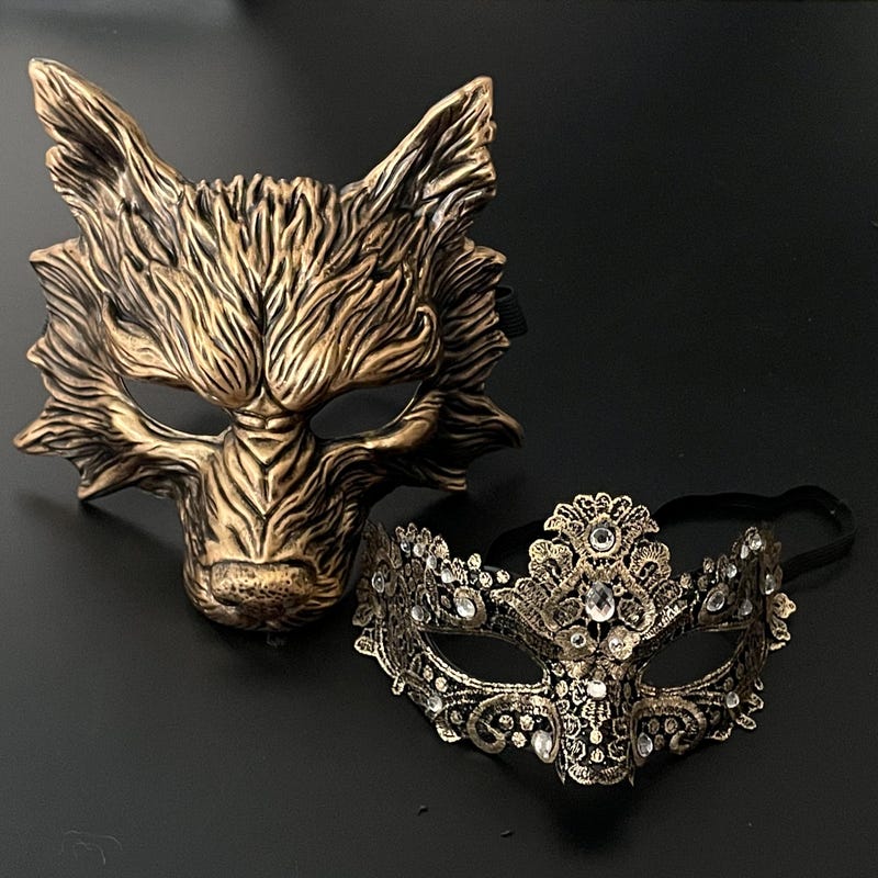 Masquerade Party Mask Black - Etsy