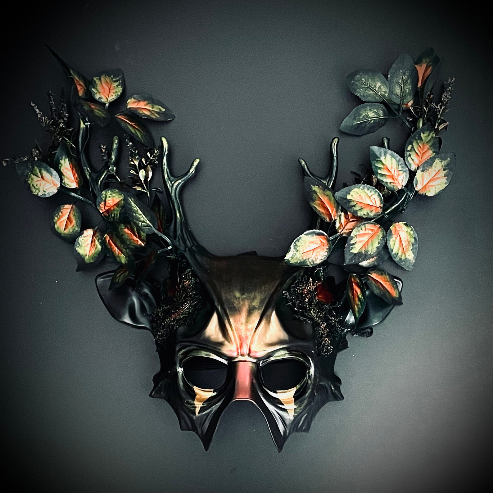 Forest Masquerade Mask, Halloween Mask, Animal Mask, Ball Mask, Party ...