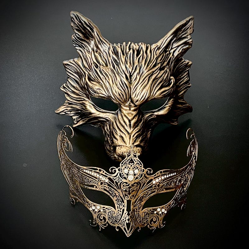 Ball Wolf Mask - Etsy