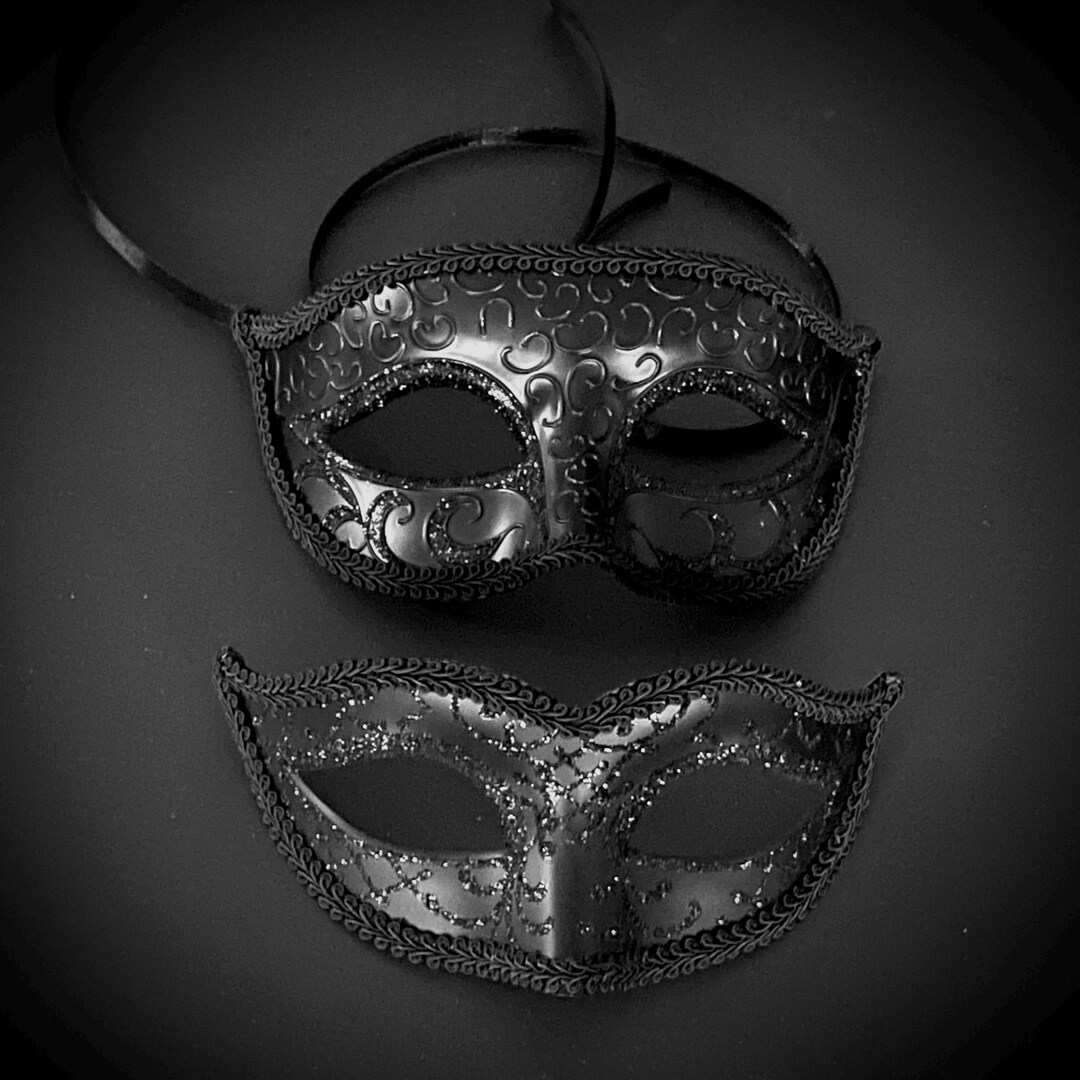 Black Masquerade Mask: Lightweight Unbreakable Party Mask - Etsy