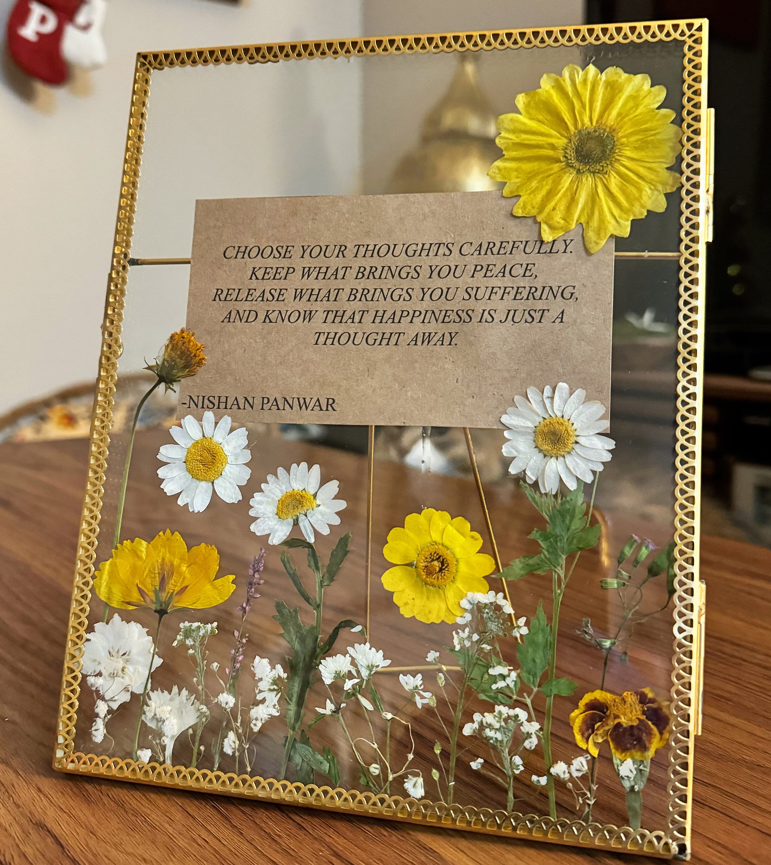 Pressed Flower Frame - Etsy