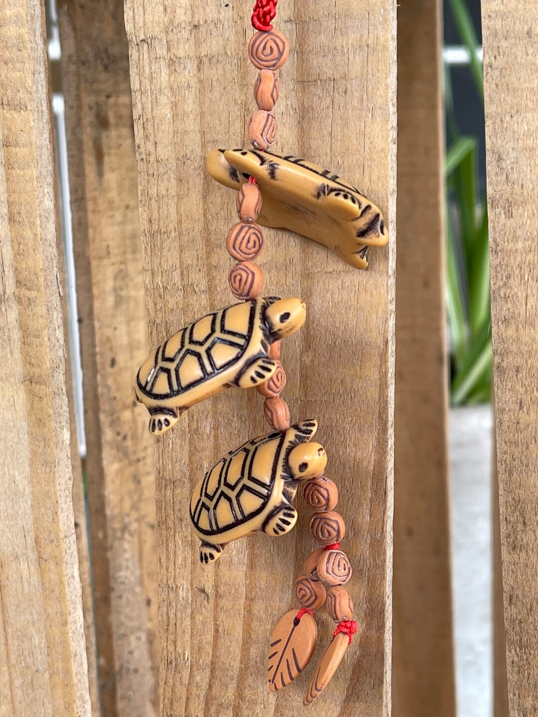 Turtle Lucky Charm Decor/turtle Home Decor/lucky Turtles Rearview ...