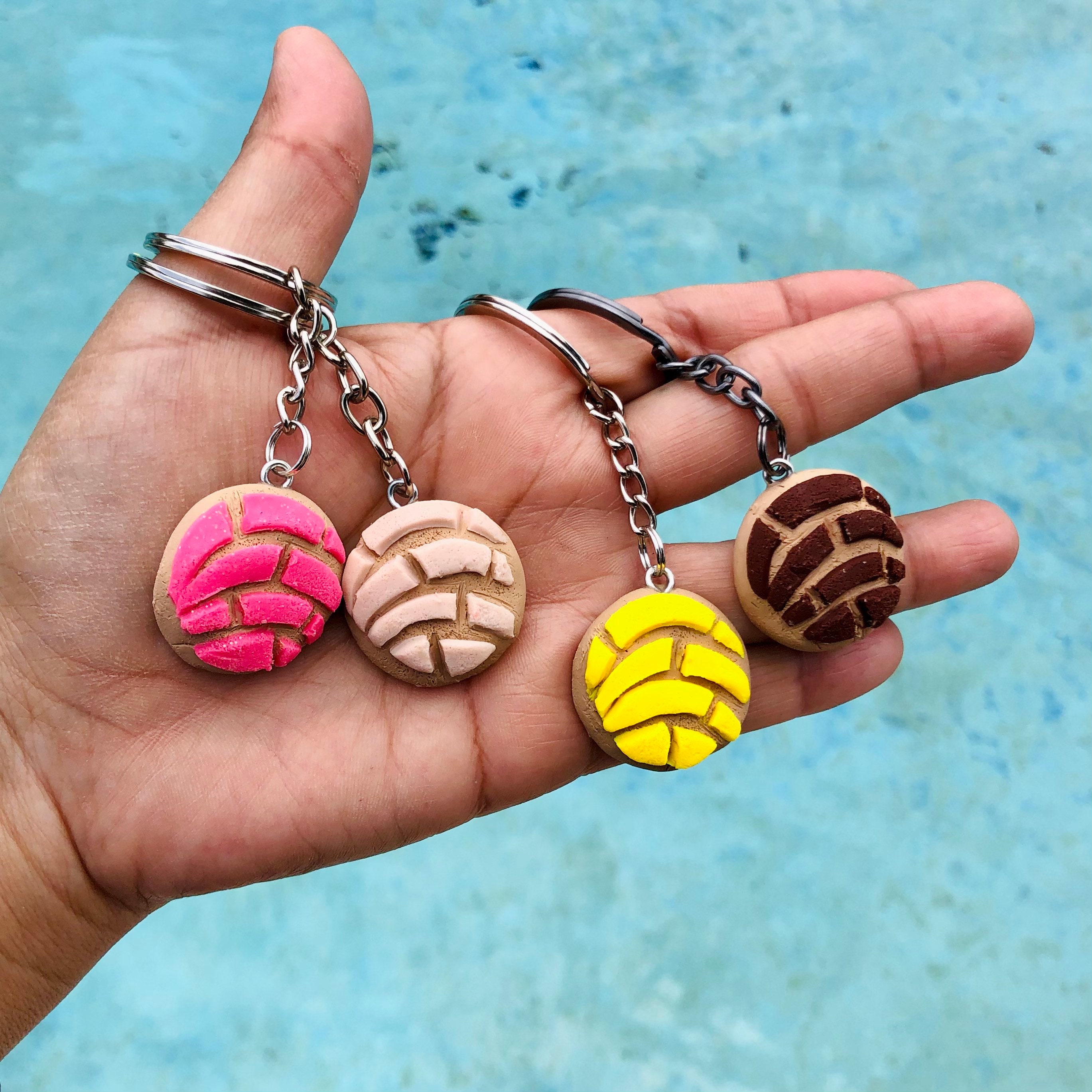 Concha Keychains/pan Dulce Keychain/mexican Bread - Etsy