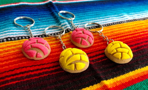 Concha Keychains/pan Dulce Keychain/mexican Bread | Etsy
