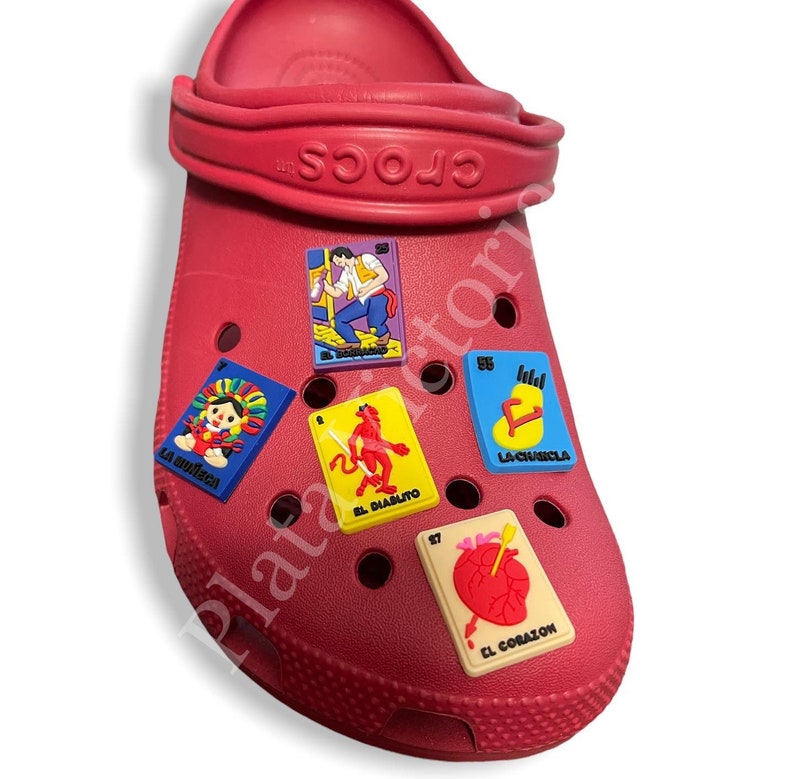 Croc Shoe Charms Latino Inspired Croc Charms Shoe Croc - Etsy