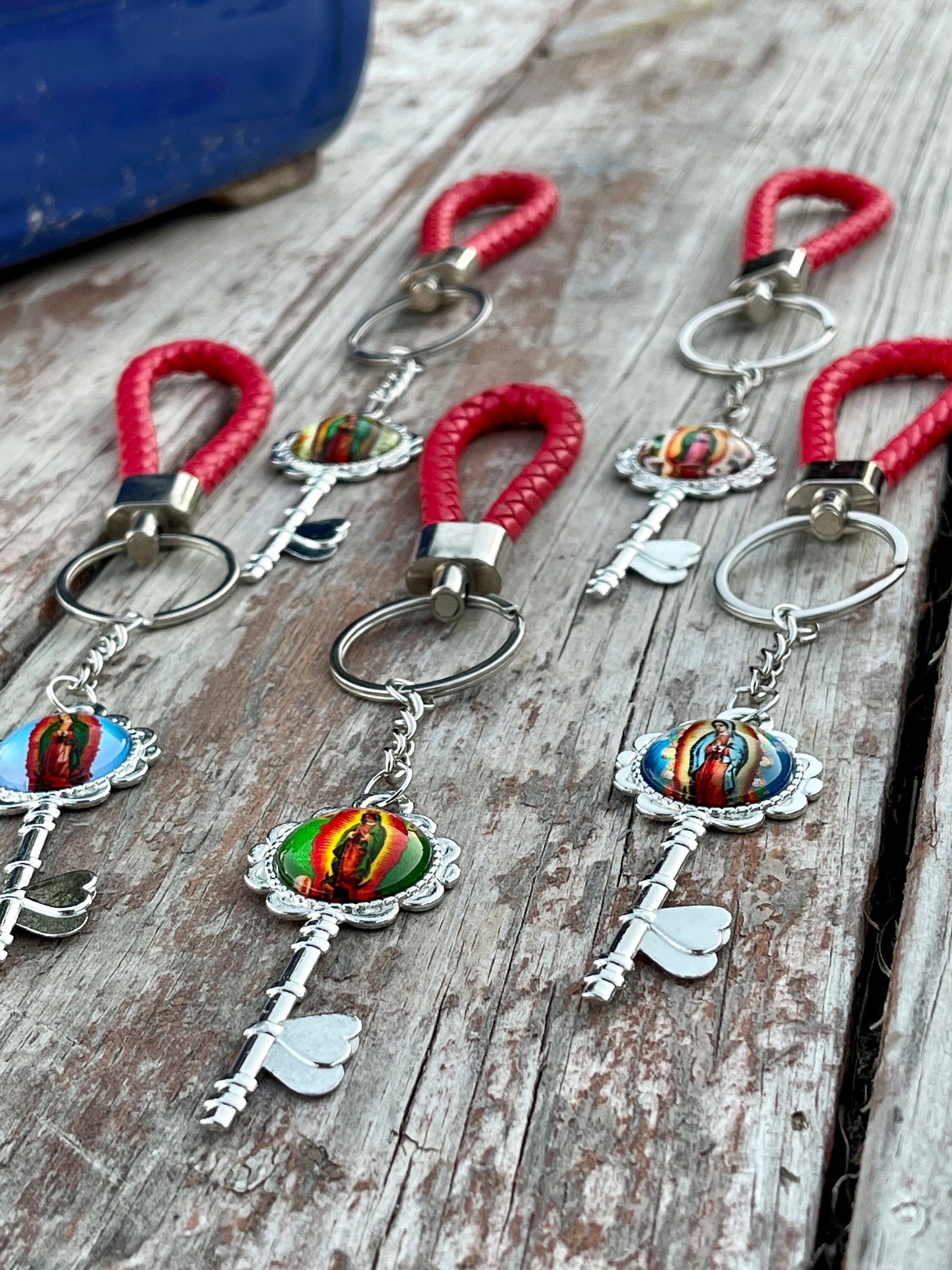 Our Lady of Guadalupe/virgen De Guadalupe Keychain/religious Our Lady of Guadalupe/virgen De Guadalupe Keychain/religious