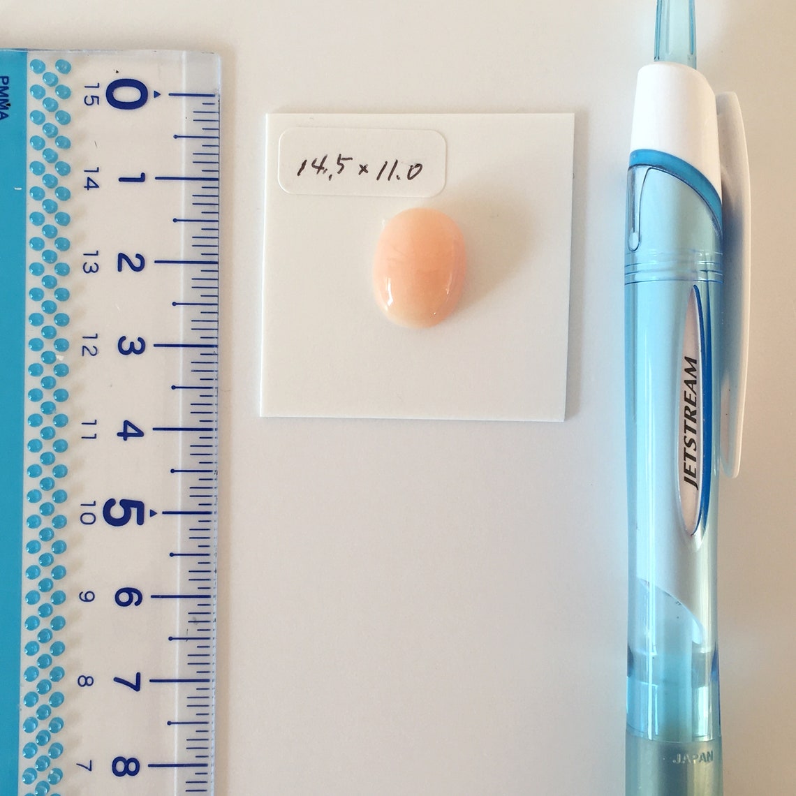 14.5x11.0mm Natural Deep Sea Angel Skin Color Coral Oval - Etsy