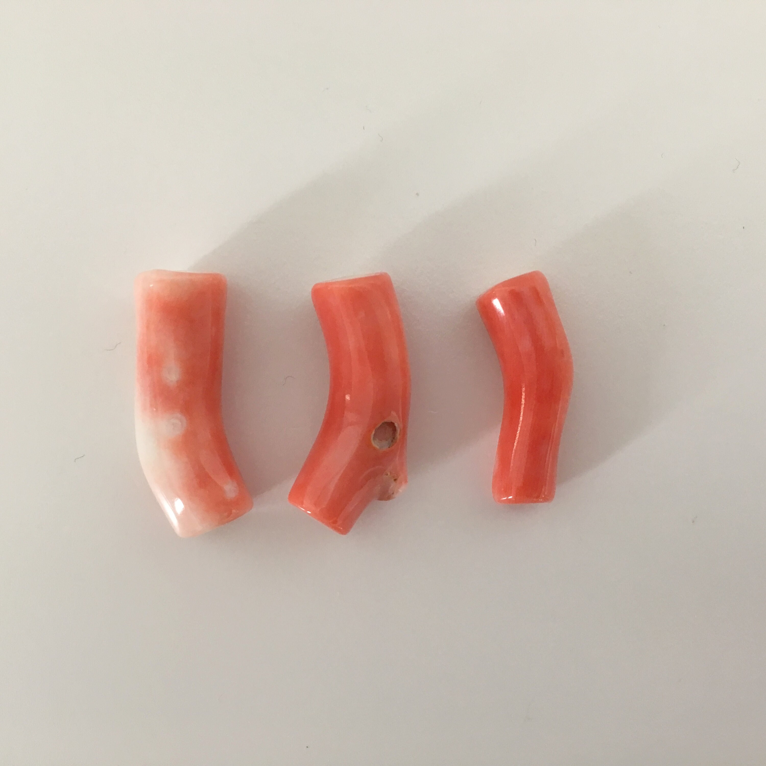 Natural Japanese Momo Coral Branch Natural Orange Color Coral | Etsy