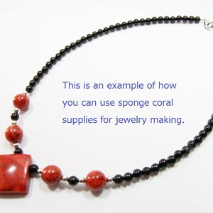 Natural Sponge Coral Square Loose 18 X 18mm, Apple Coral Square Loose ...