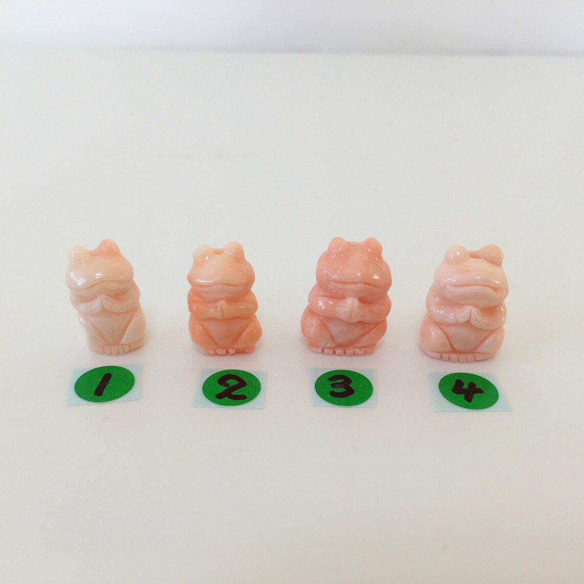 Natural deep sea coral Angel skin color pink coral Praying | Etsy