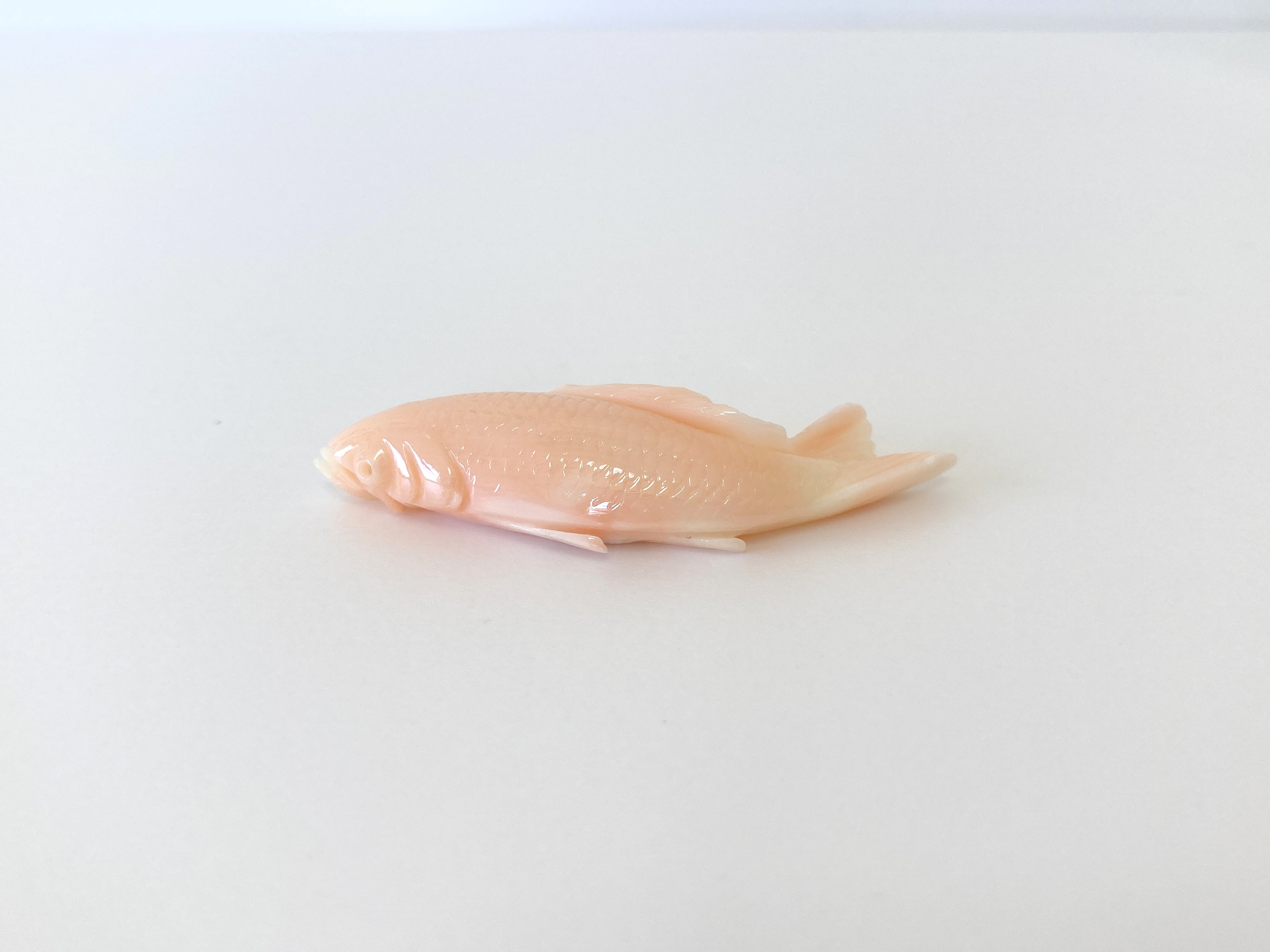 Natural Deep Sea Coral Carp Carving Loose Natural Angel Skin - Etsy