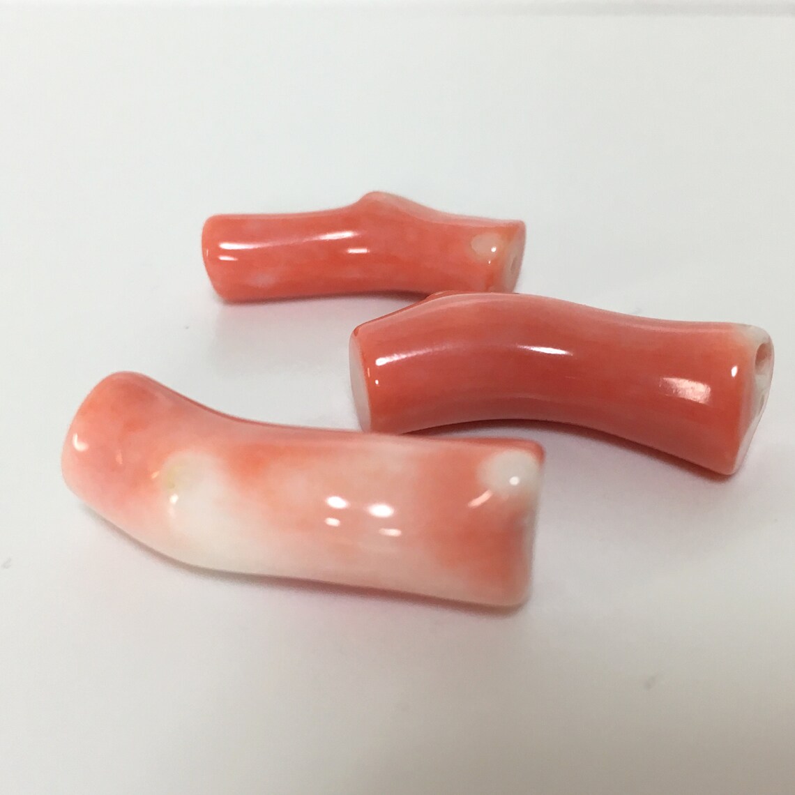 Natural Japanese Momo Coral Branch Natural Orange Color Coral | Etsy