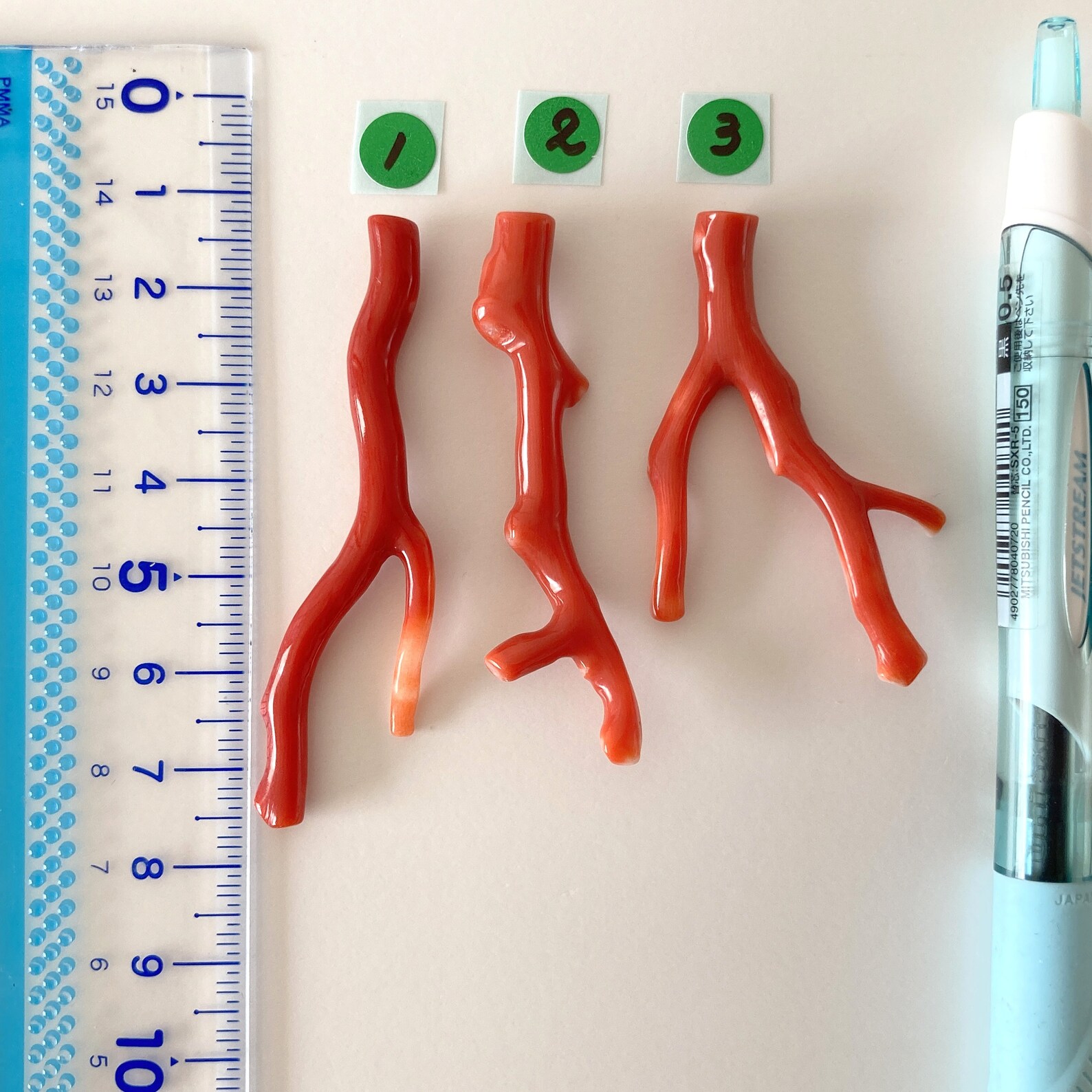 Japanese Momo Coral Branch Natural Red/Orange Color Coral | Etsy