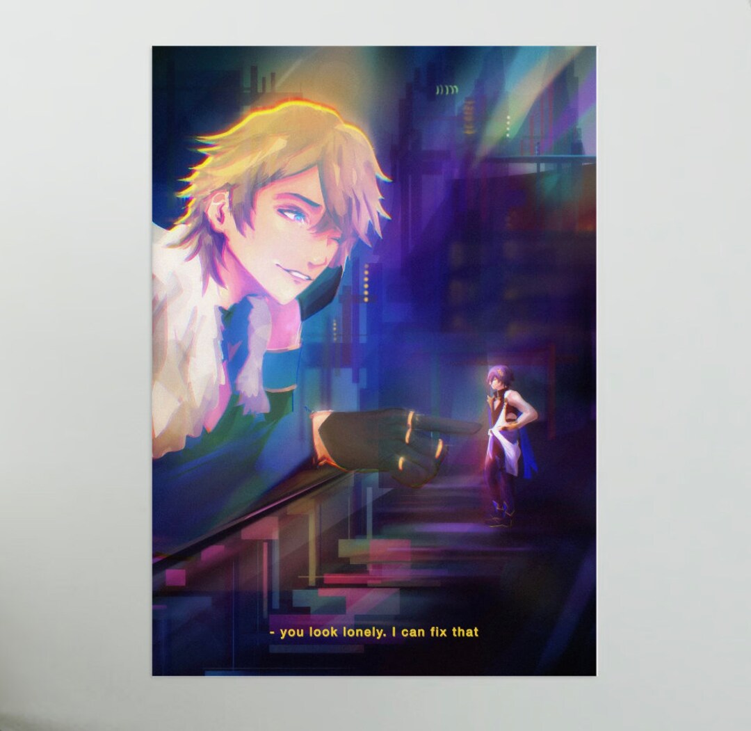 Aventurine & Ratio Print | Honkai Star Rail Print | HSR Prints A4 A5 - Etsy