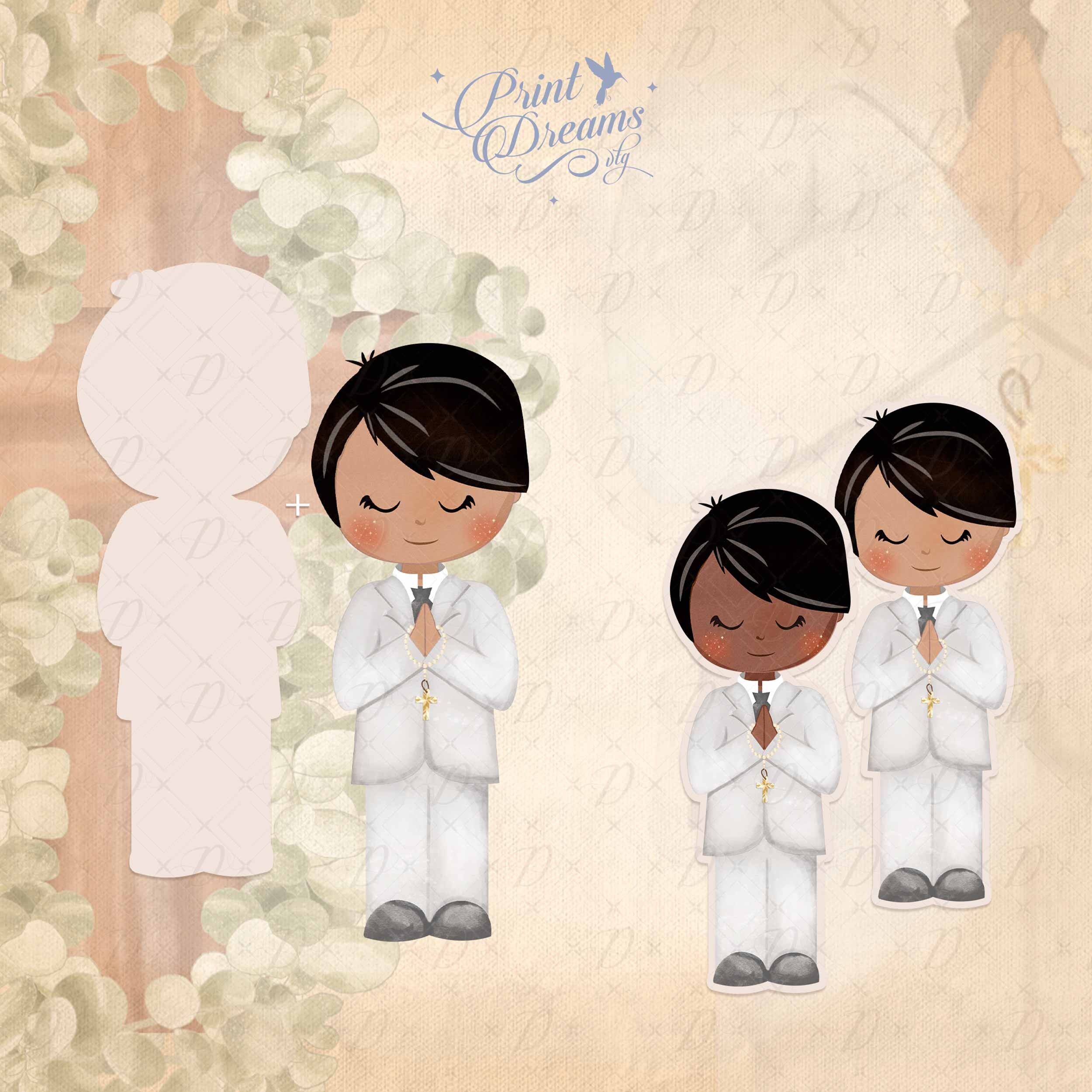 Boys First Communion Clipart Vintage First Communion. First - Etsy