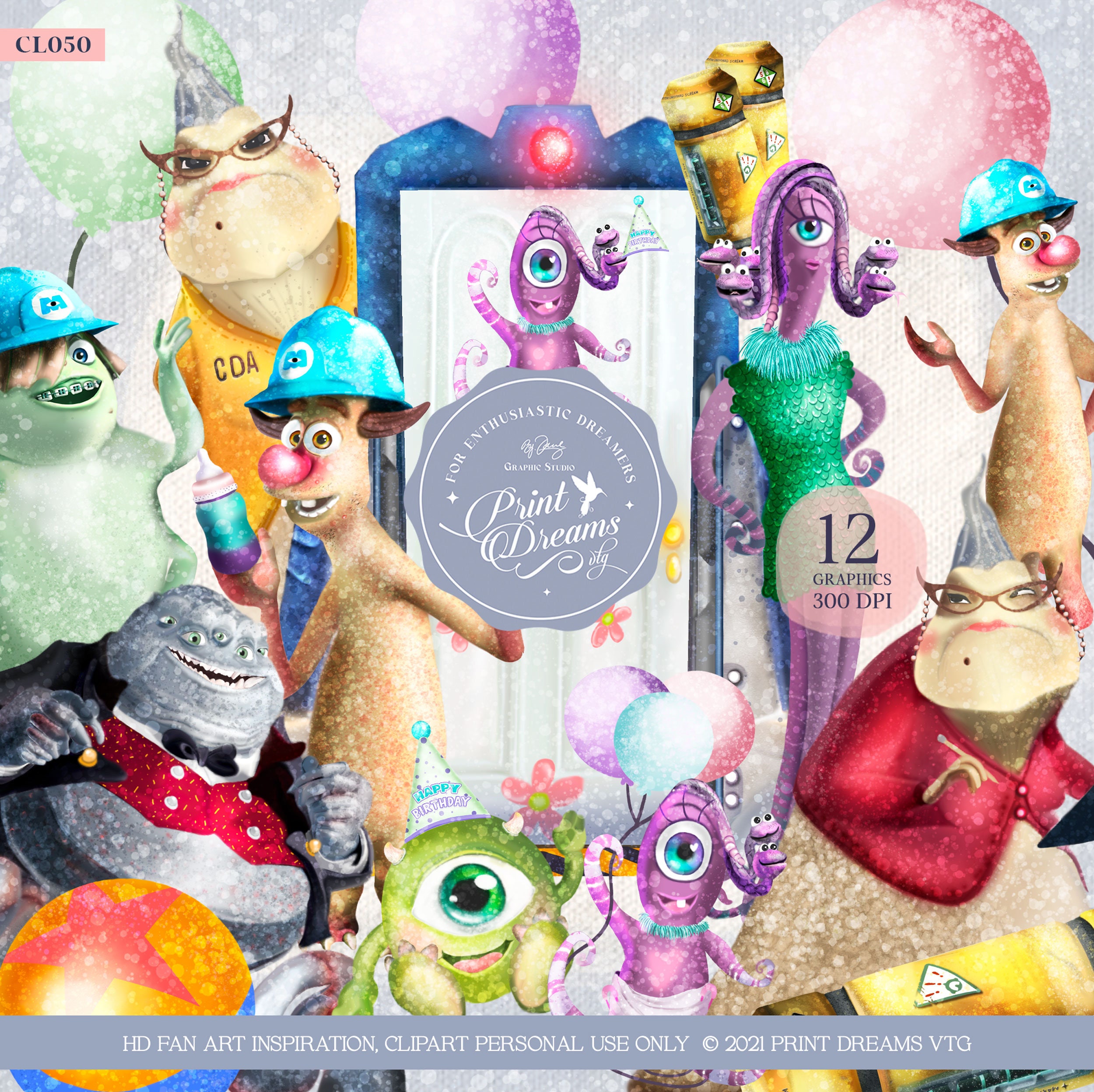 Nombres De Personajes De Monsters University