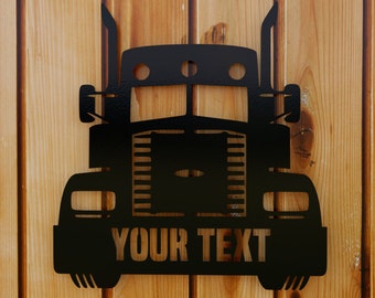 Semi Truck Sign - Etsy