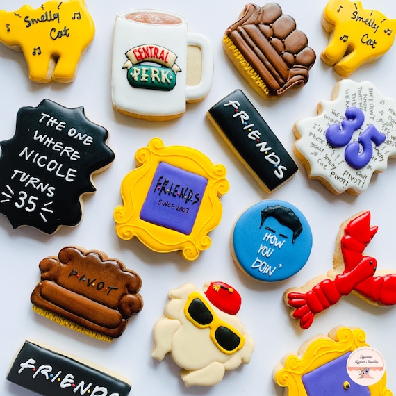 Friends Cookies Friend Cookie | Etsy