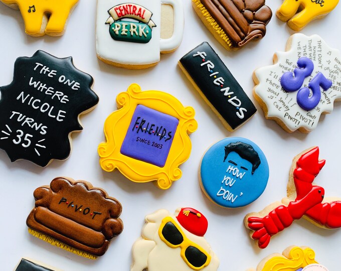 Friends Cookies, Friend Cookie - Etsy