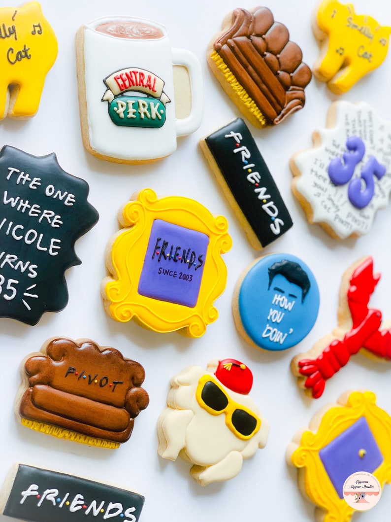 Friends Cookies Friend Cookie | Etsy