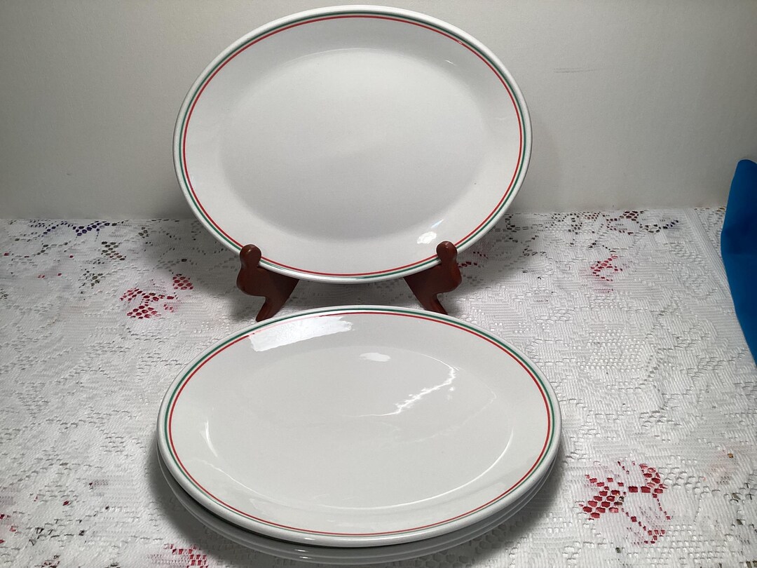 Set of 4 Steelite International England Oval Dinnerware Plates - Etsy