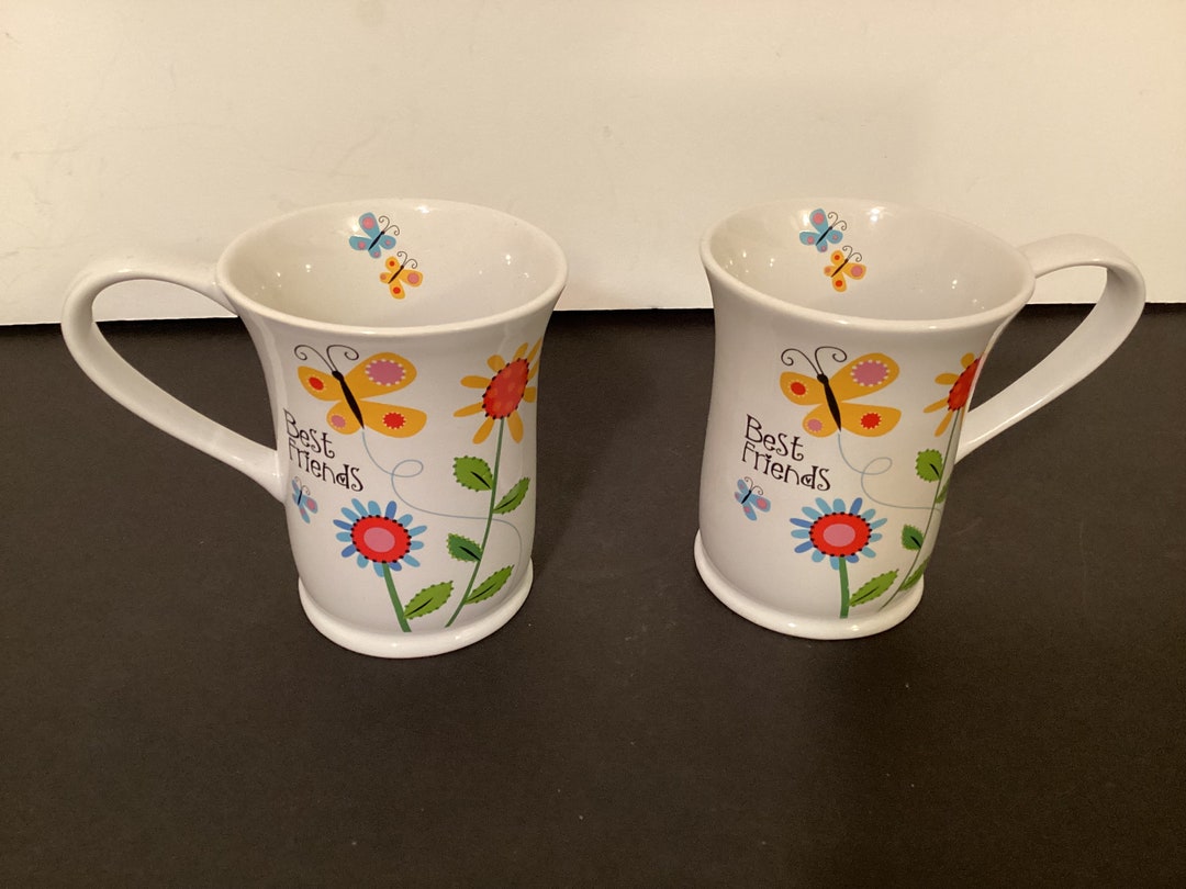 Pair of Best Friends Tea / Coffee Cups - Etsy