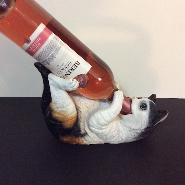 Cat Wine Bottle - Etsy