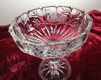 Cut Crystal Compote - Etsy