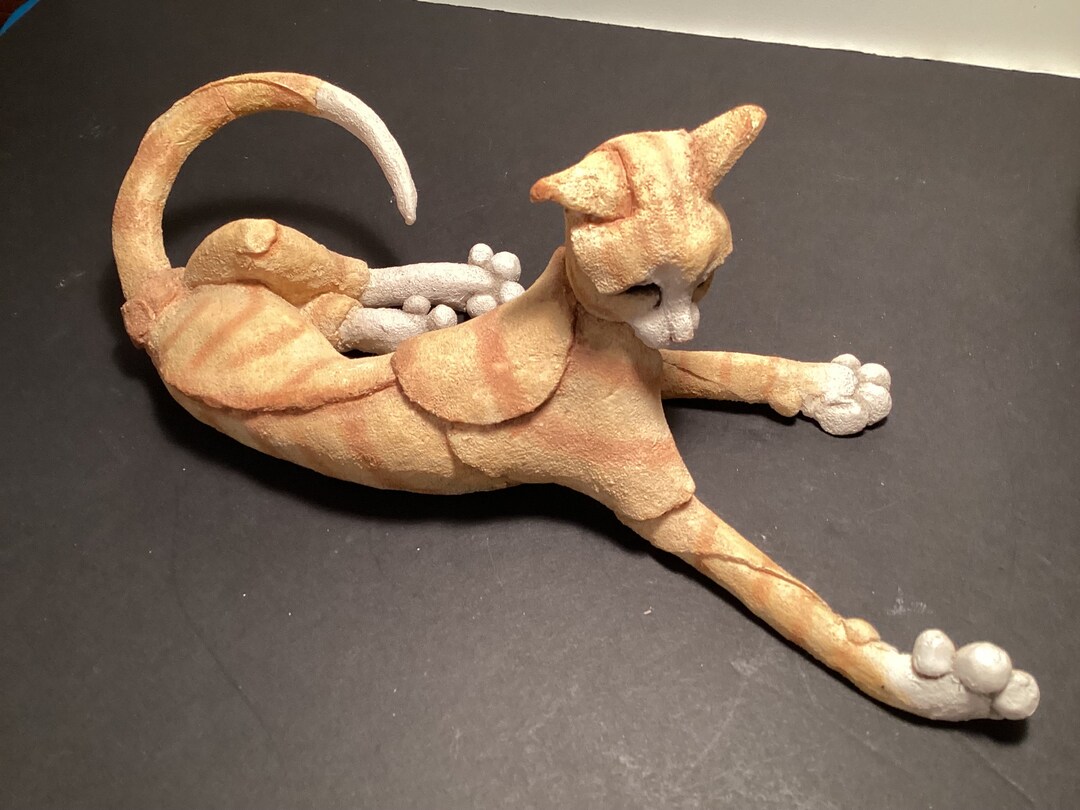 A Breed Apart Cat Large Figurine Marmalade 2002 70405 - Etsy