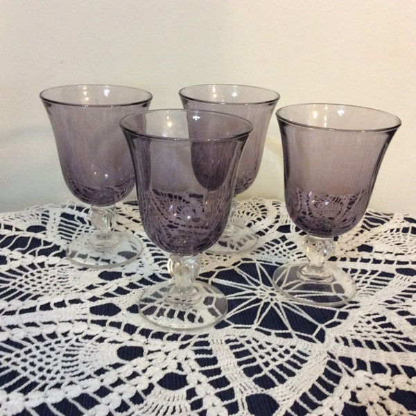 Purple Goblets - Etsy