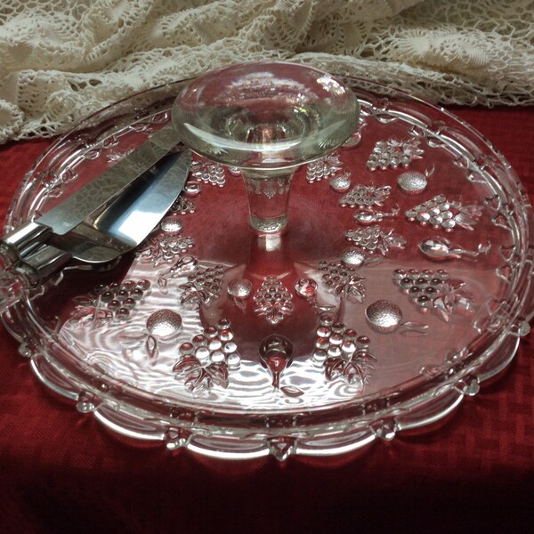 Pedestal Plate - Etsy
