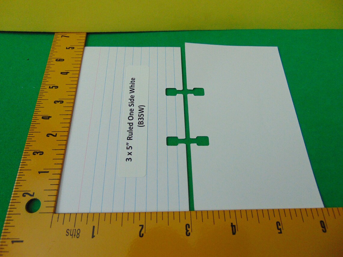 100 Brand New 3x5” Ruled White Cards for Rolodex Rotary Card File - Etsy
