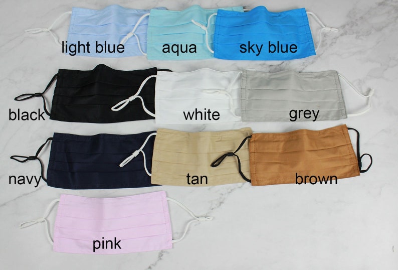 Face Mask Mask Nose Wire Filter Pocket Washable Mask - Etsy