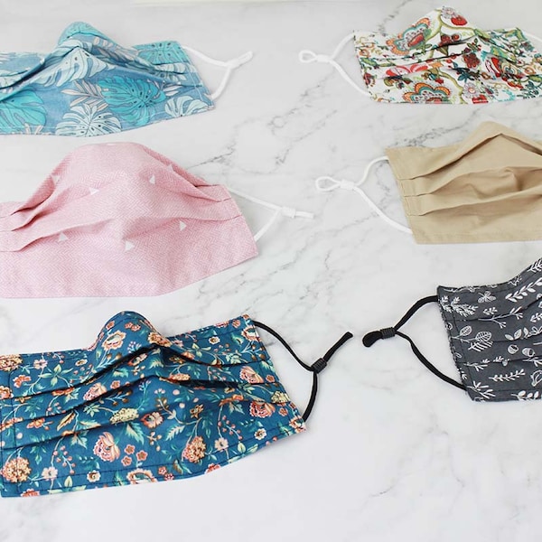 Mask With Nose Wire - Etsy