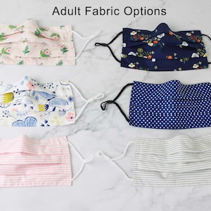 Face Mask, Mask Nose Wire Filter Pocket, Washable Mask, Durable Mask ...