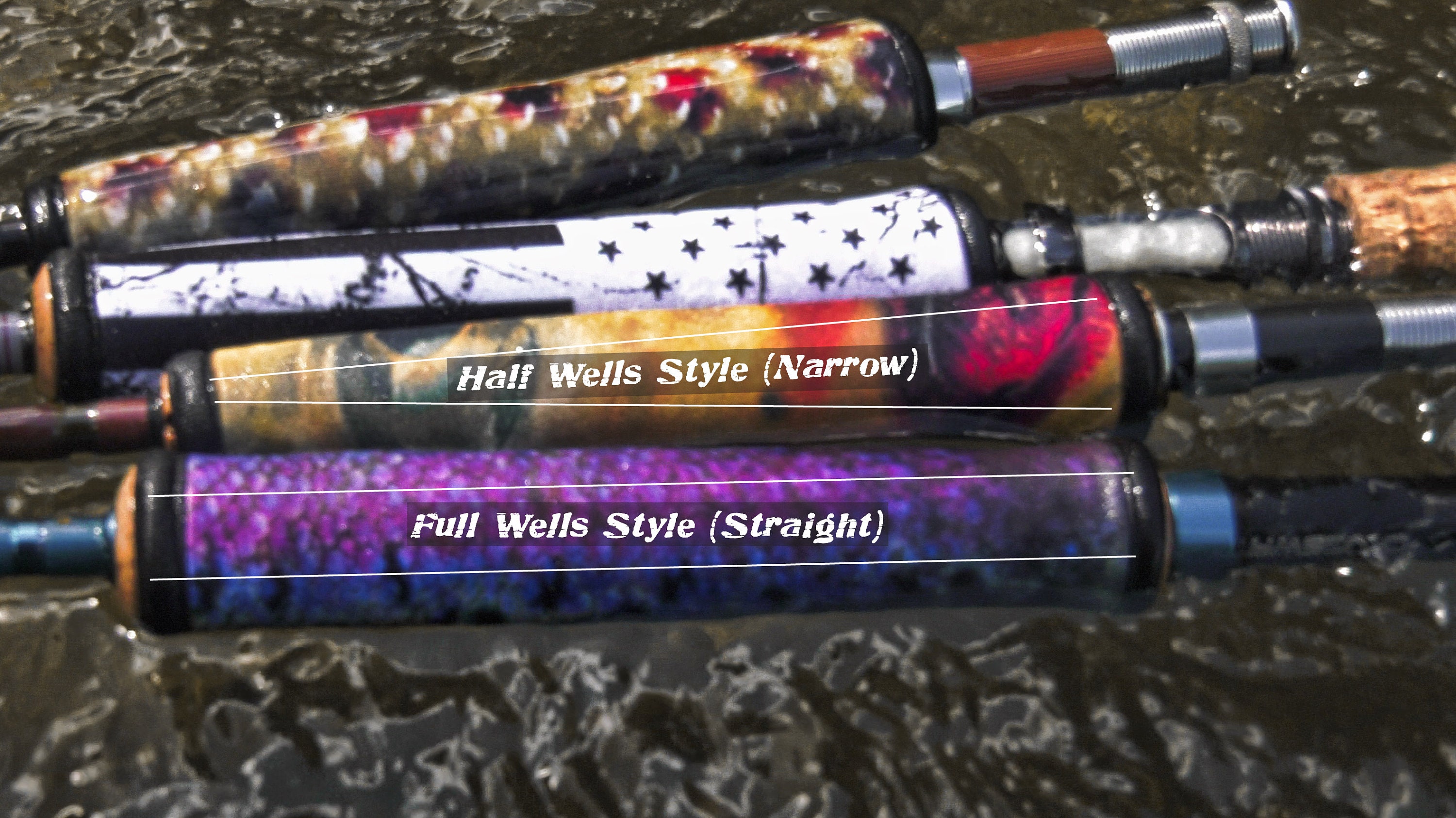 Bass Full Wells Rod Wrap - Etsy