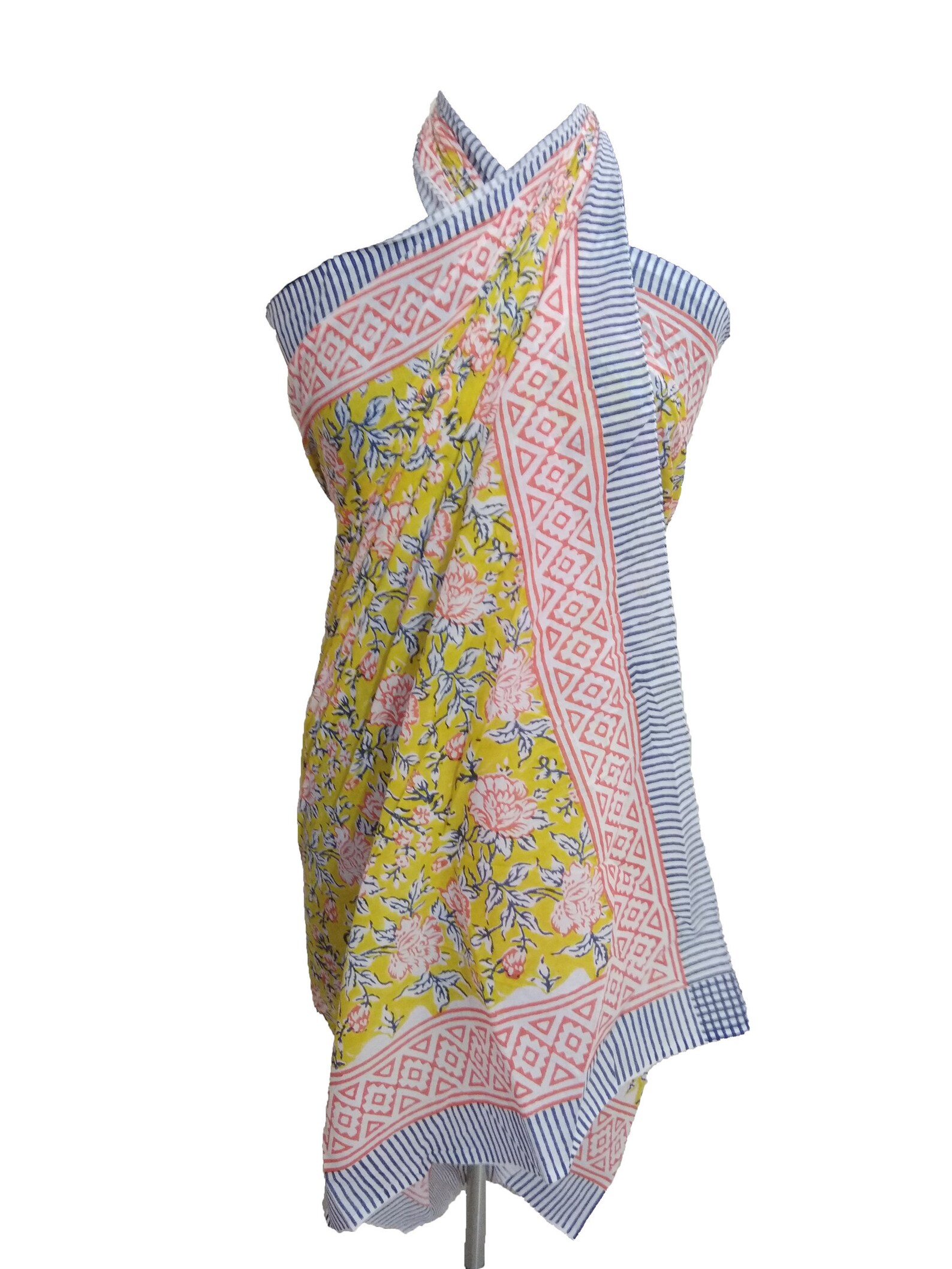 100 Cotton Beach Wrap Saronglong Sexy Sarong Cover Up Etsy