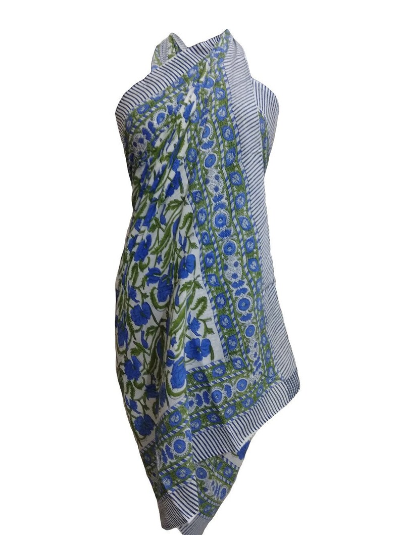 100 Cotton Beach Wrap Saronglong Sexy Sarong Cover Up Etsy