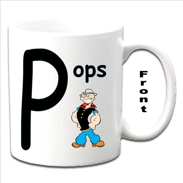 Popeye Mugs - Etsy