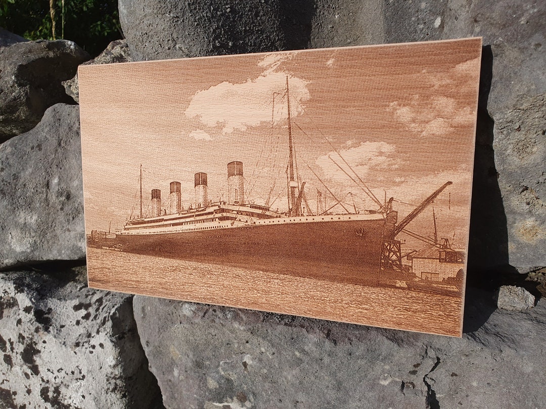 Titanic Engraving - Etsy