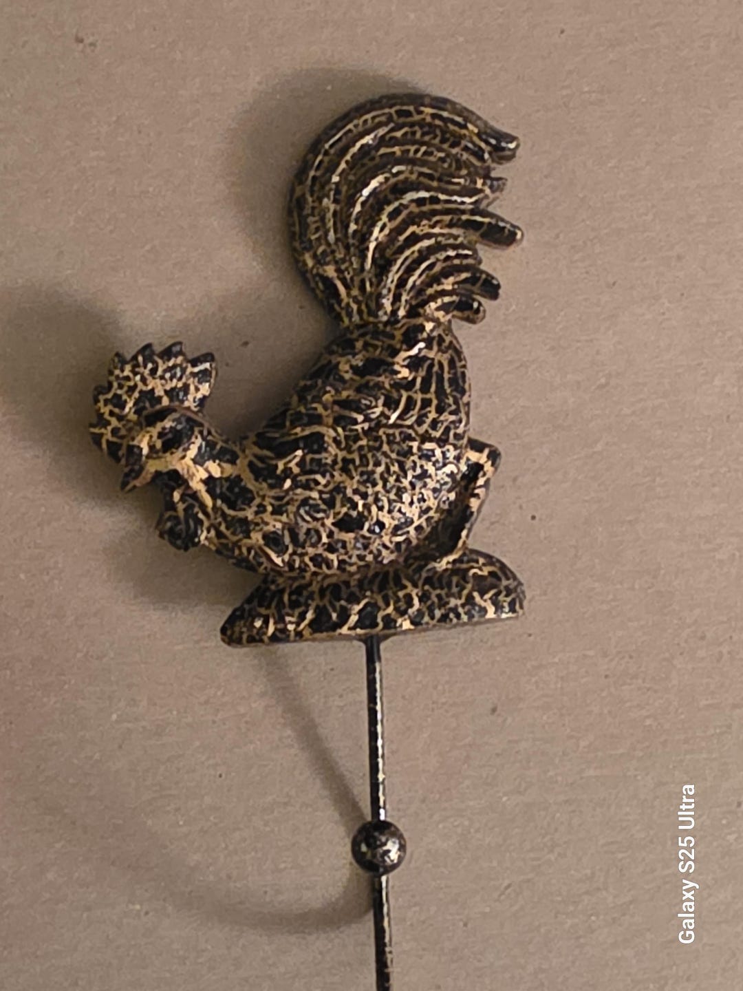 Rooster Chicken Metal Wall Hook - Etsy