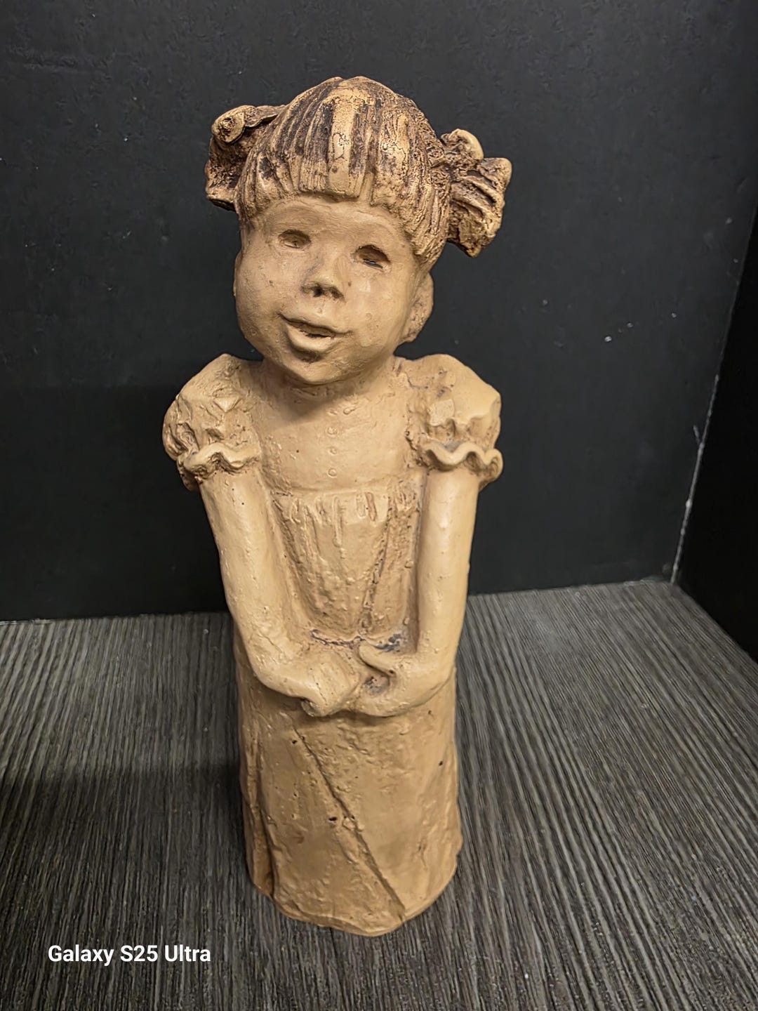Lee Bortin Original Clay Sculpture Girl - Etsy
