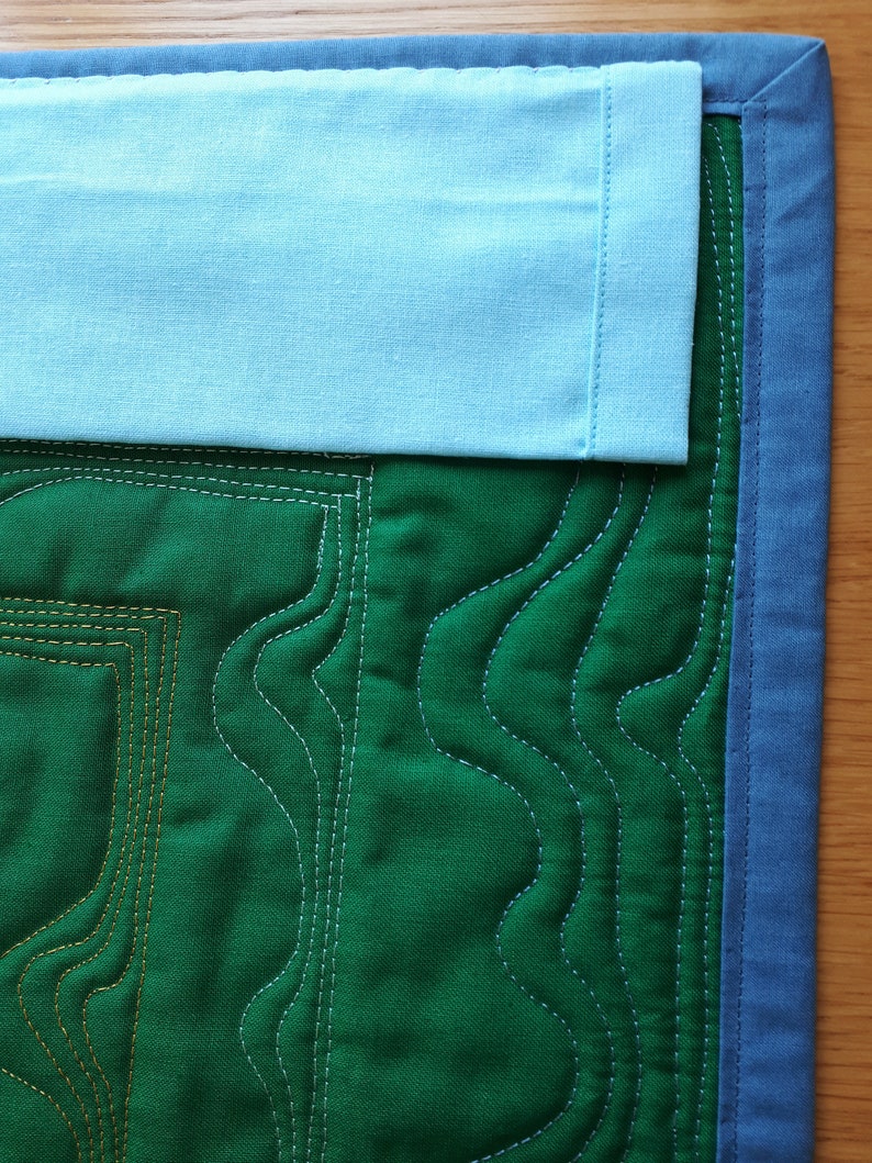 Modern Quilt for Sale Art Mini Quilt Contemporary Wall Hanging - Etsy