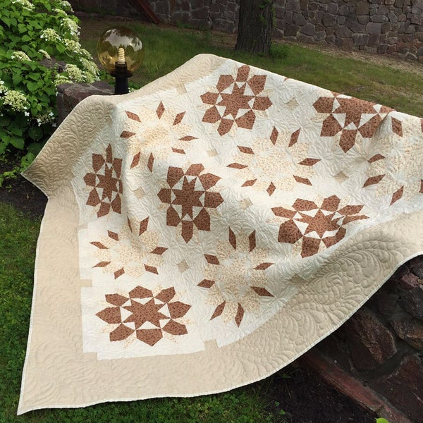 Beige Quilt - Etsy