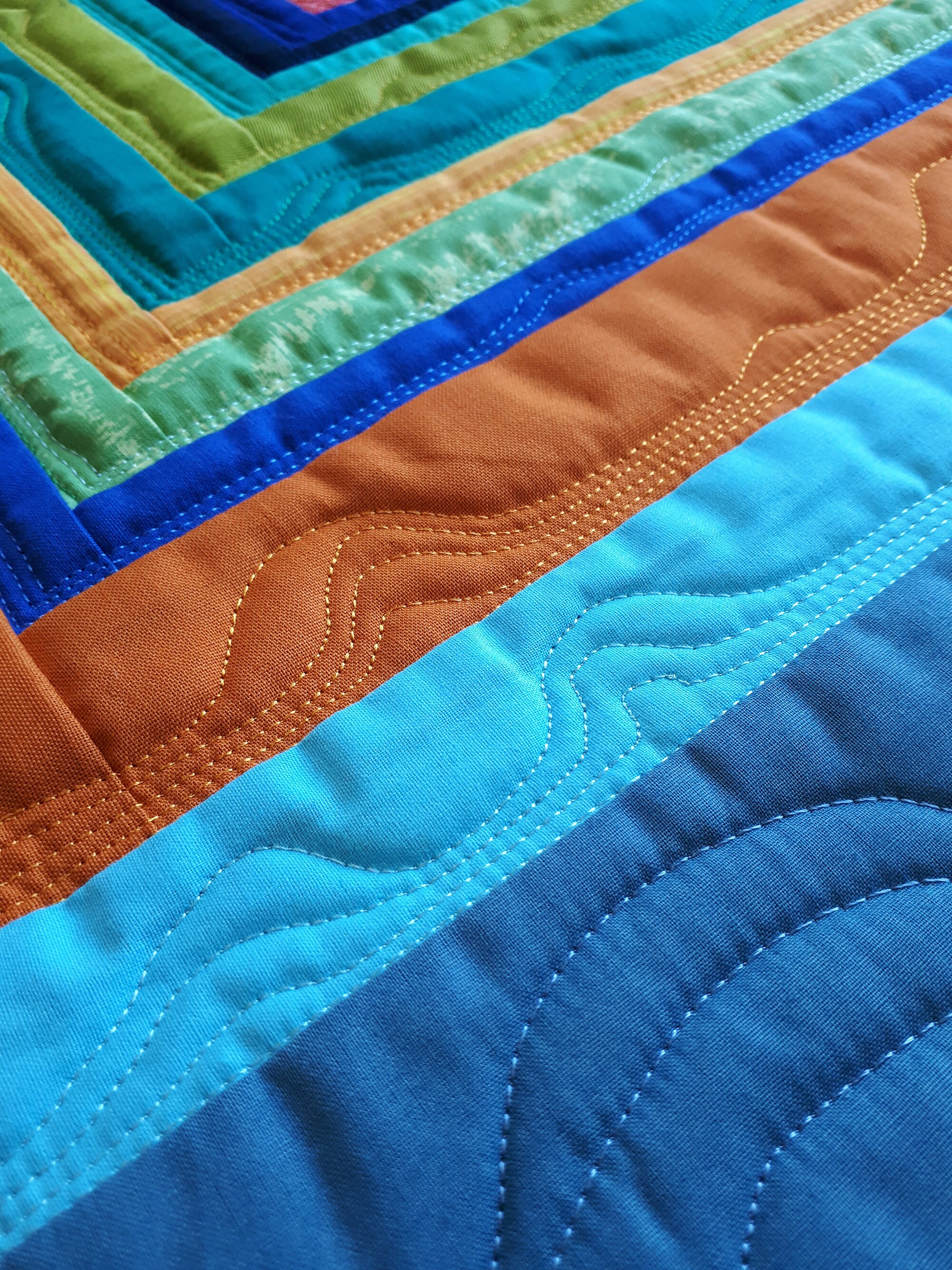 Modern Quilt for Sale Art Mini Quilt Contemporary Wall Hanging - Etsy