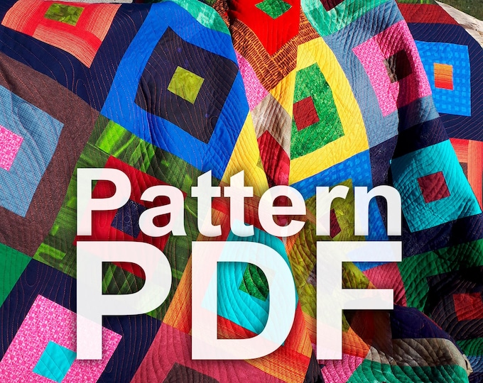Mod Pop Quilt Pattern-pdf - Etsy Canada
