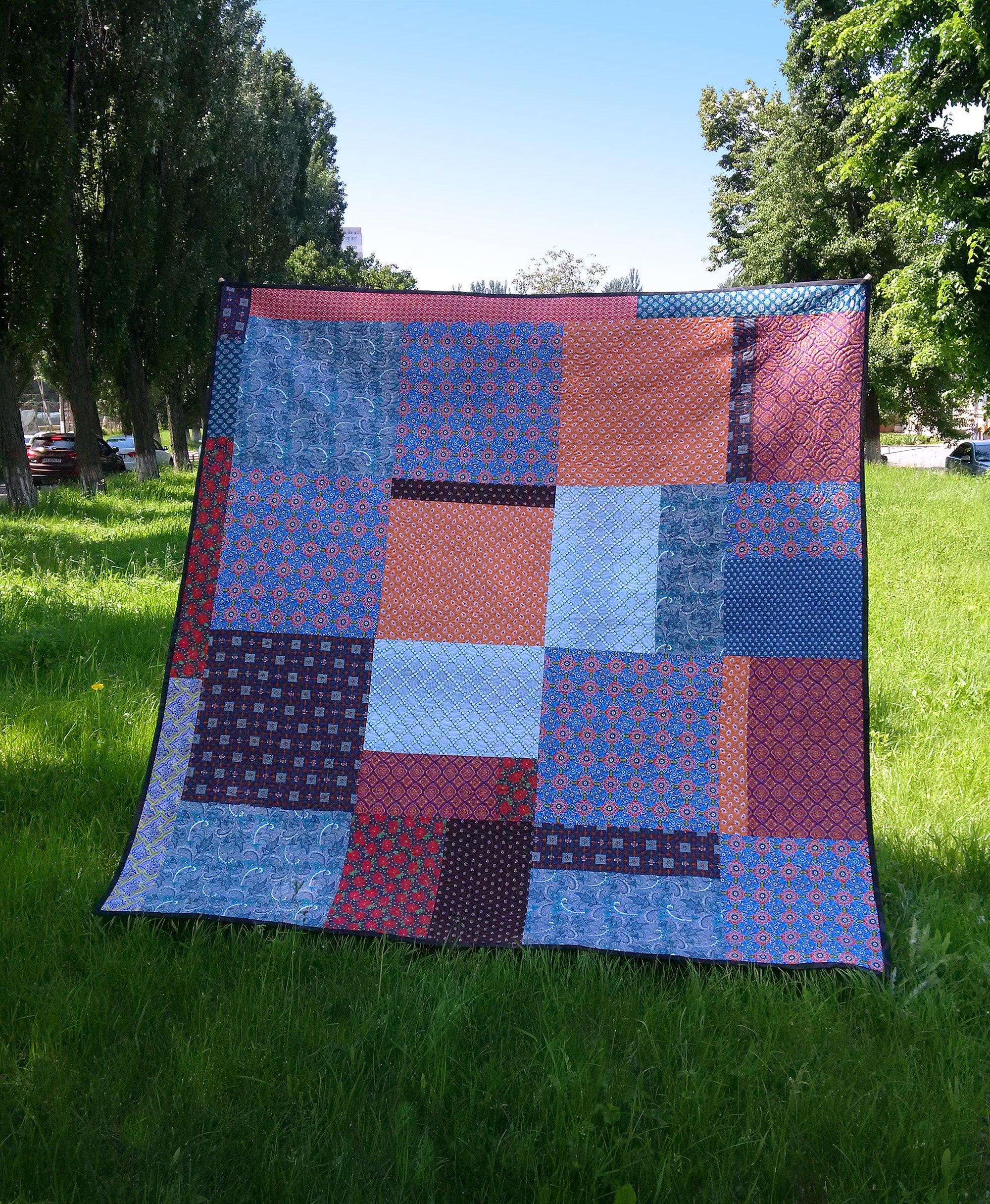 King Size Quilt For Sale Large Reversible Quilt Eastern Style Etsy king-size-quilt-for-sale-large-reversible-quilt-eastern-style-etsy